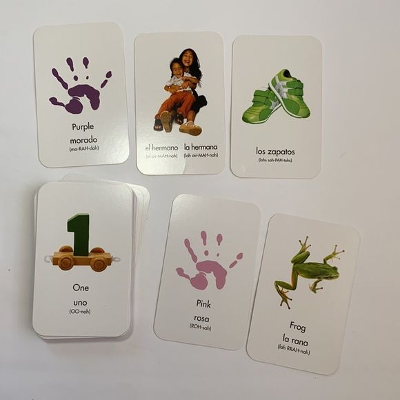 Brainy Baby | Games | Brainy Baby Spanish And English Flashcards | Poshmark
